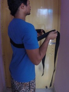 DIY Making a posure brace at home from a strap | Prana Yoga